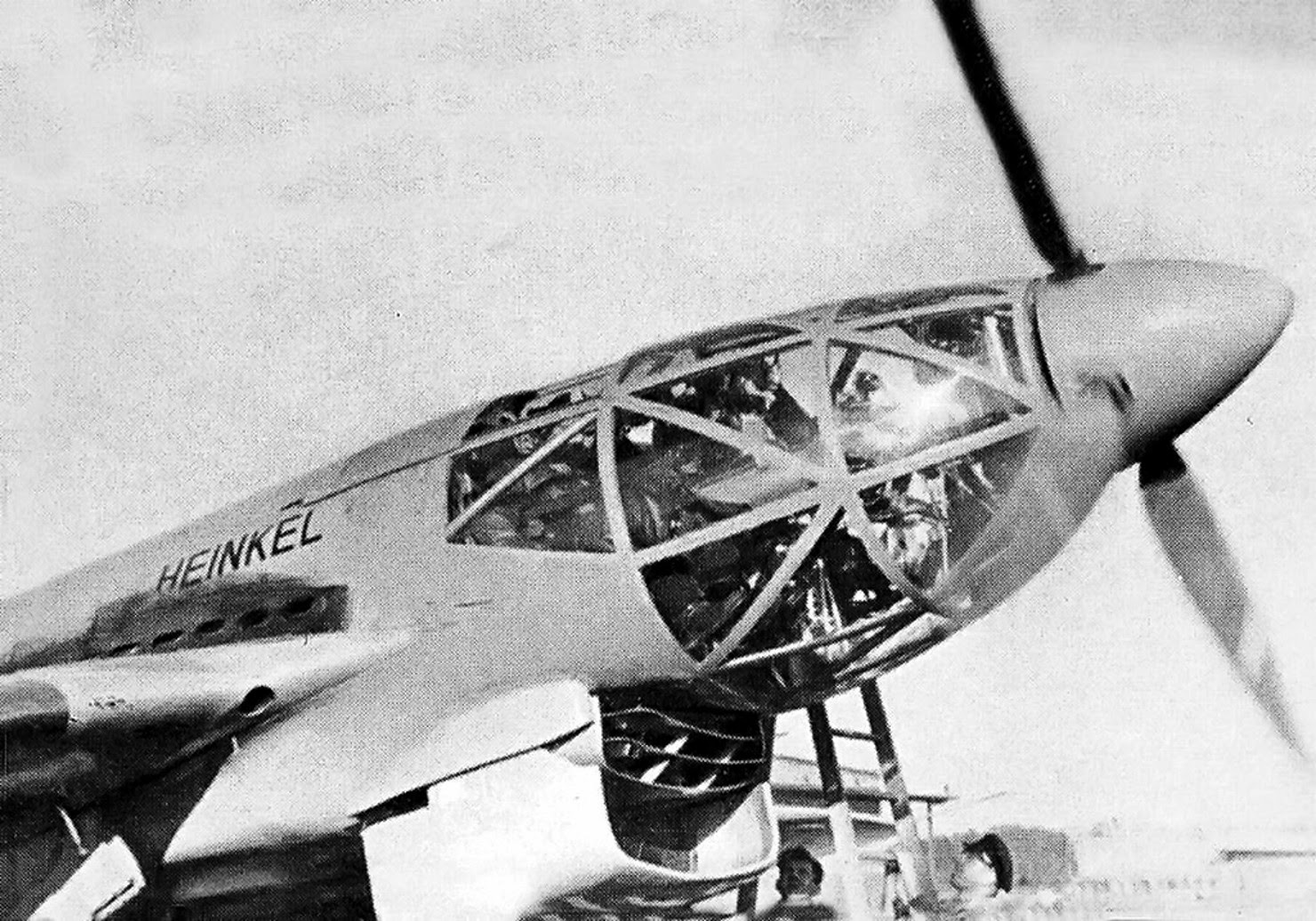 Aviação em Floripa: Heinkel He 119