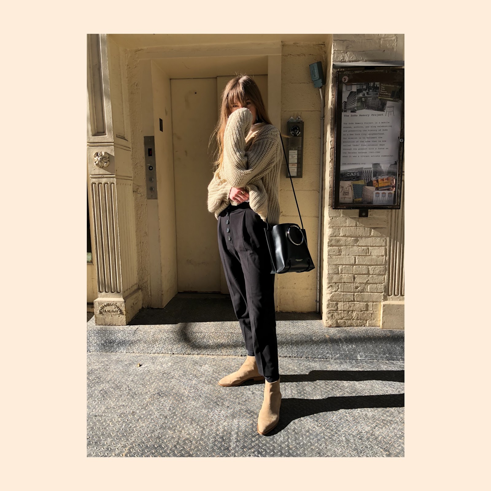 how to pull off layers without looking like a puff ball