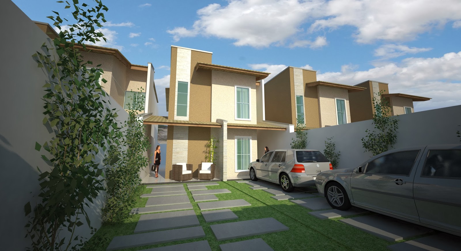 nyercio nascimento: Projeto Casa Multifamiliar / Jardim Iracema