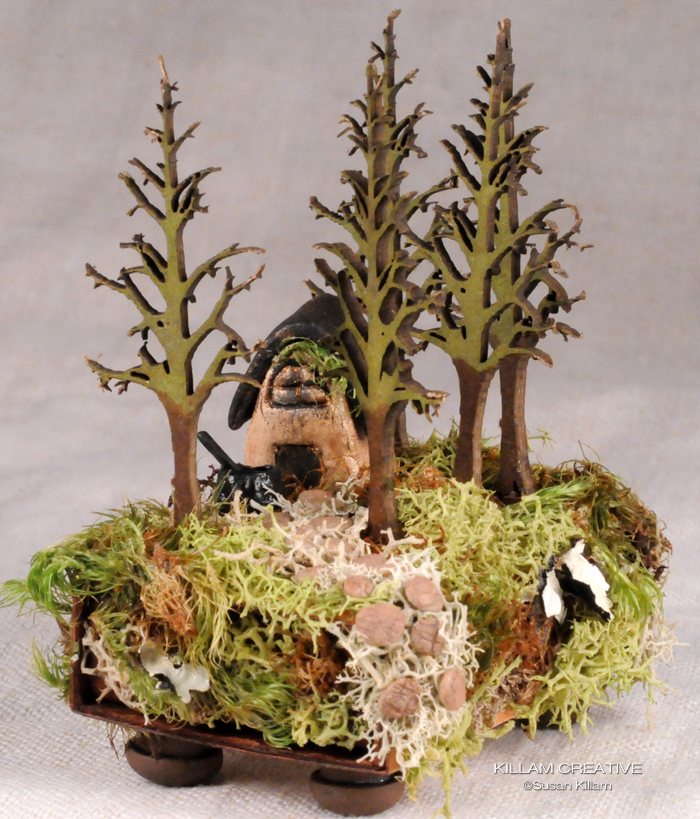 Killam Creative: "Wicked Forest" Altered Matchbox