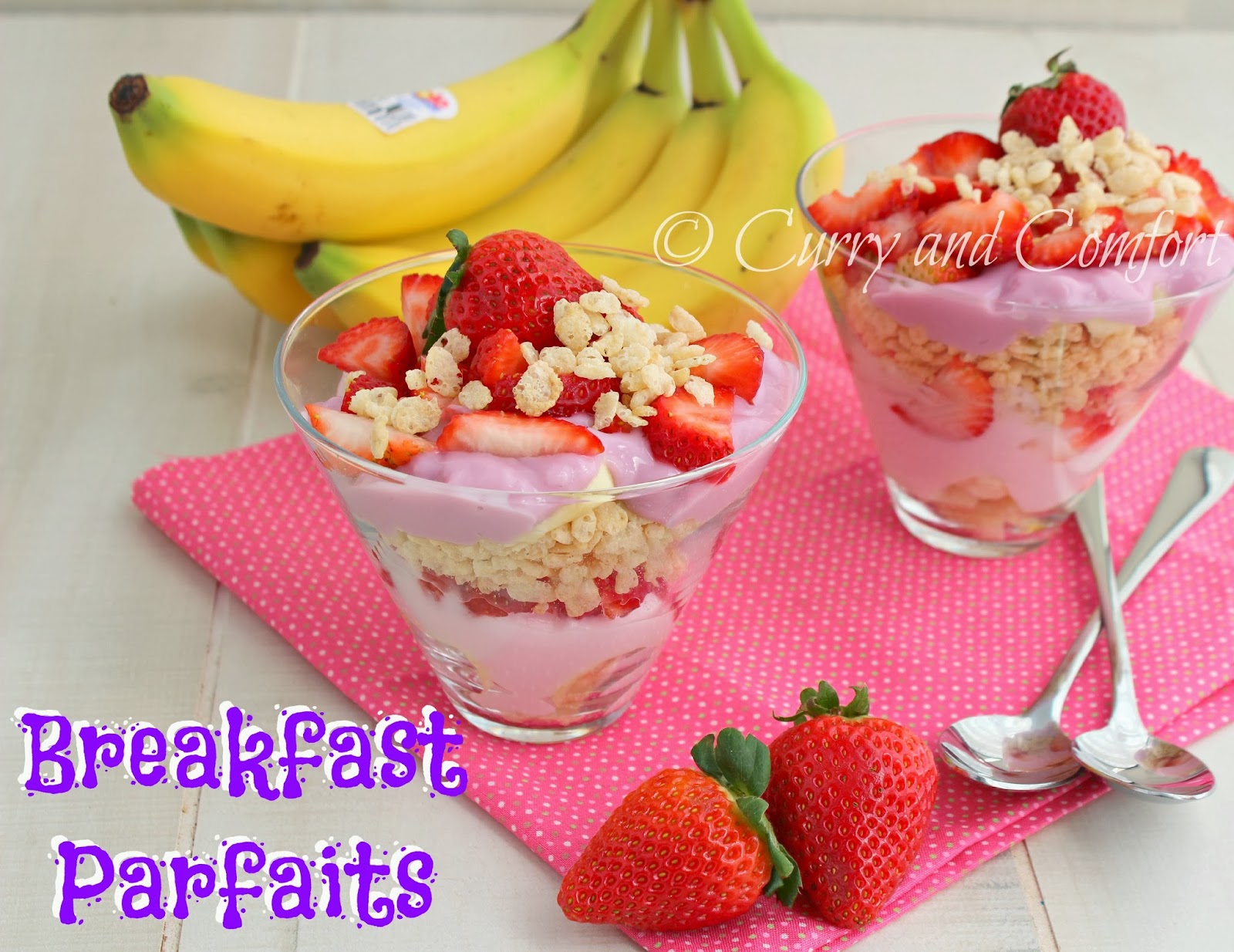 Kitchen Simmer: Breakfast Parfaits