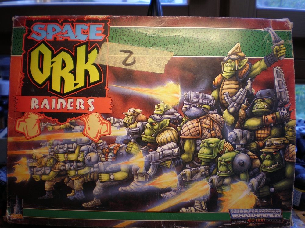 Battle Brush Studios: WIP: Space Ork Raiders