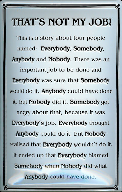 Story About Life: Story of Everybody, Somebody, Anybody and Nobody