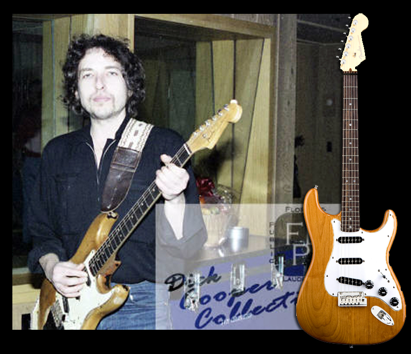 BOB DYLAN'S GEAR: NATURAL FENDER STRATOCASTER