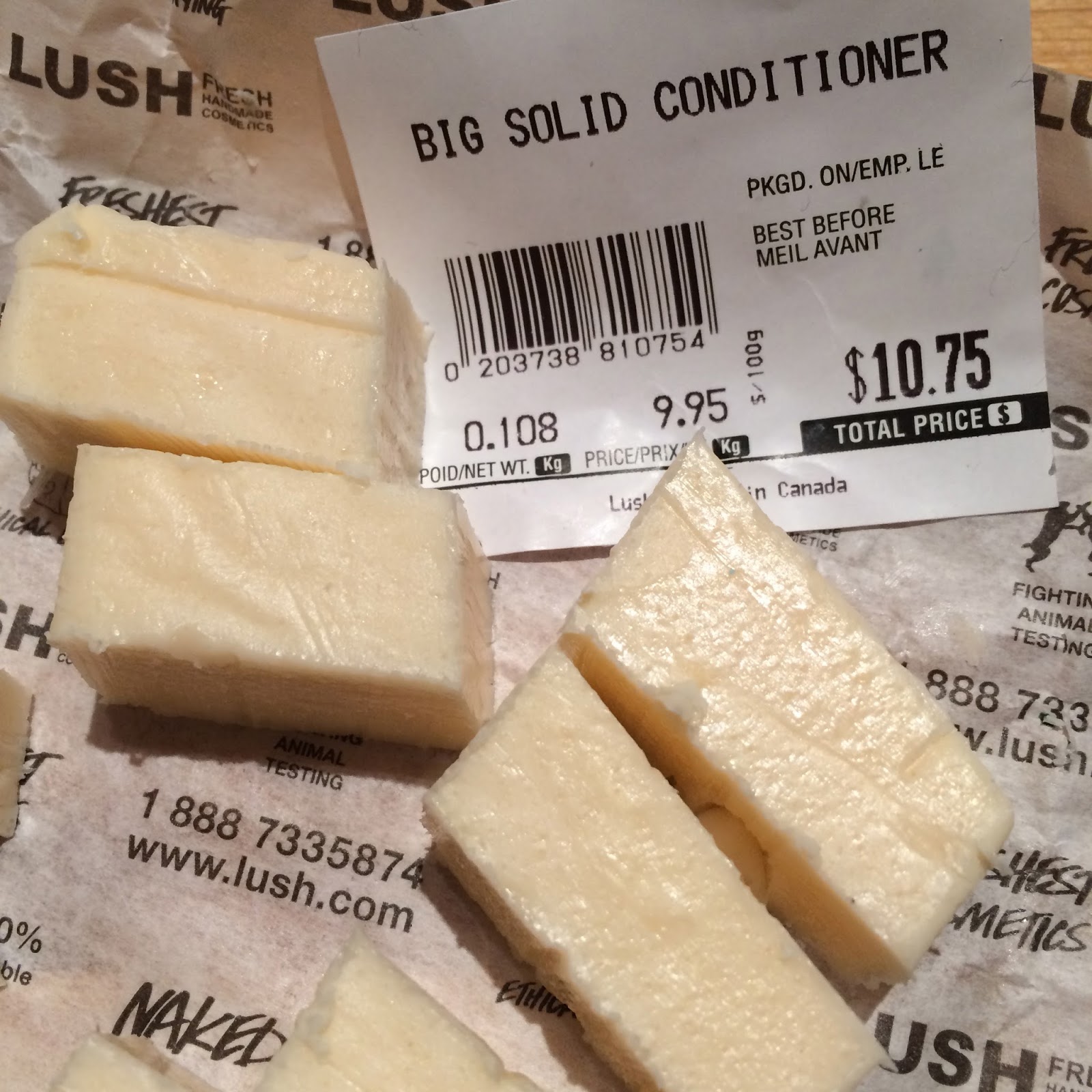 Classy on the Run: LUSH Solid Shampoo Bar in Seanik and Big Solid ...