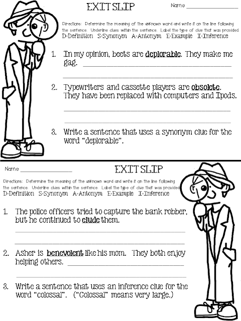 Exit Ticket FREEBIES! | Crafting Connections