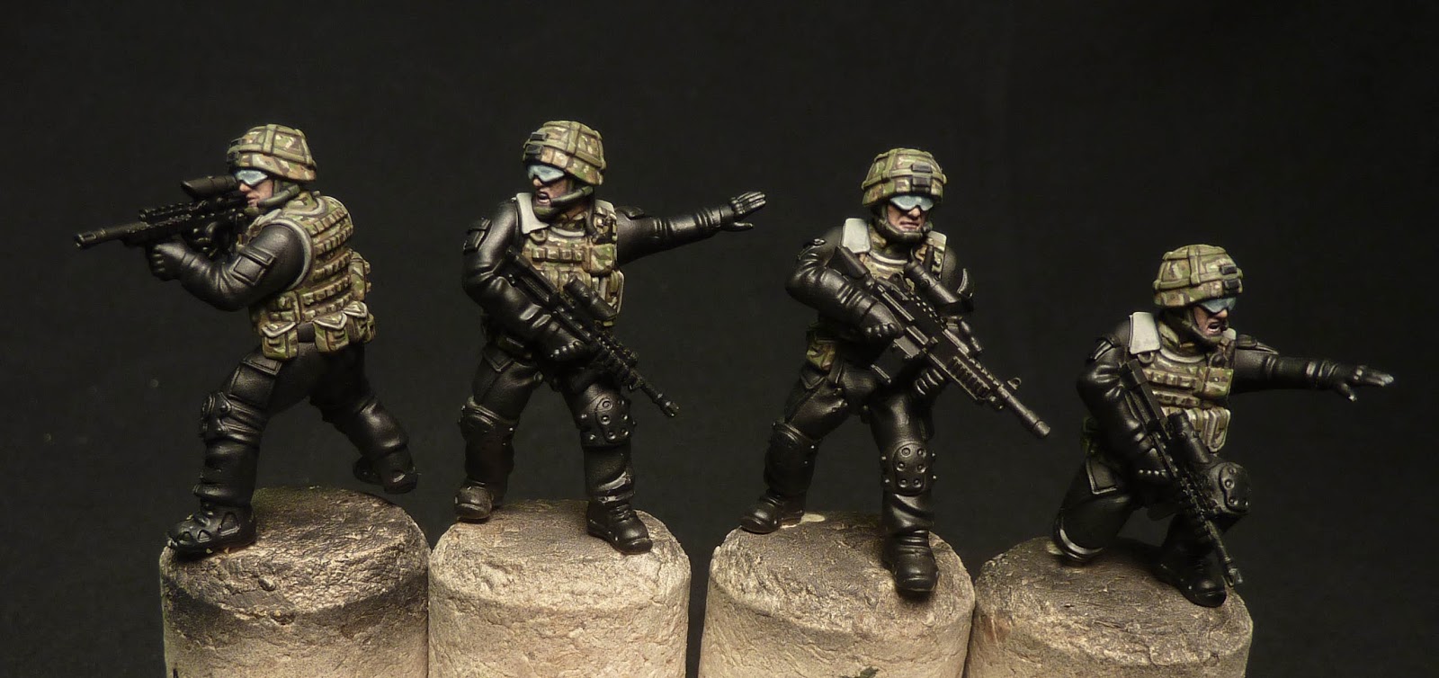 dwartist's painting blog: WIP: White Dragon Miniatures Modern British ...