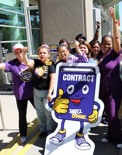 Stern Burger with Fries: Contract Buddy battles Mickey Mouse at Kaiser ...