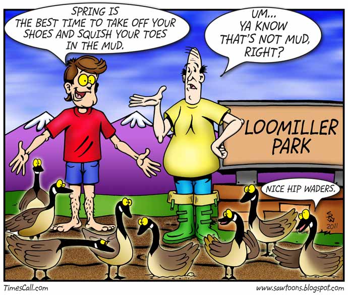SAW Toons: Goose Poop Park