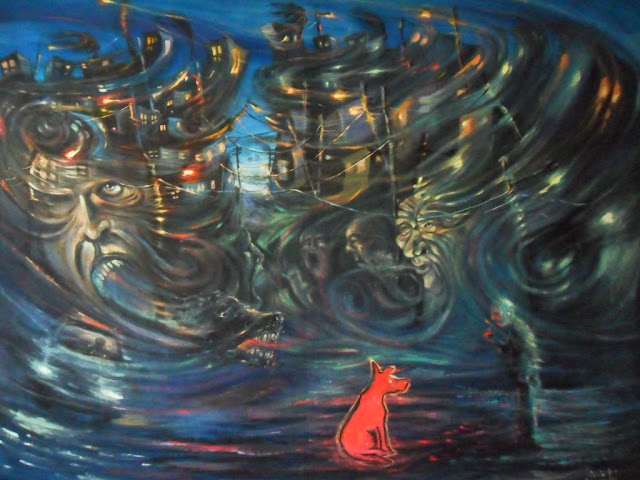 Pinturas de barrio de Cesar Barrientos