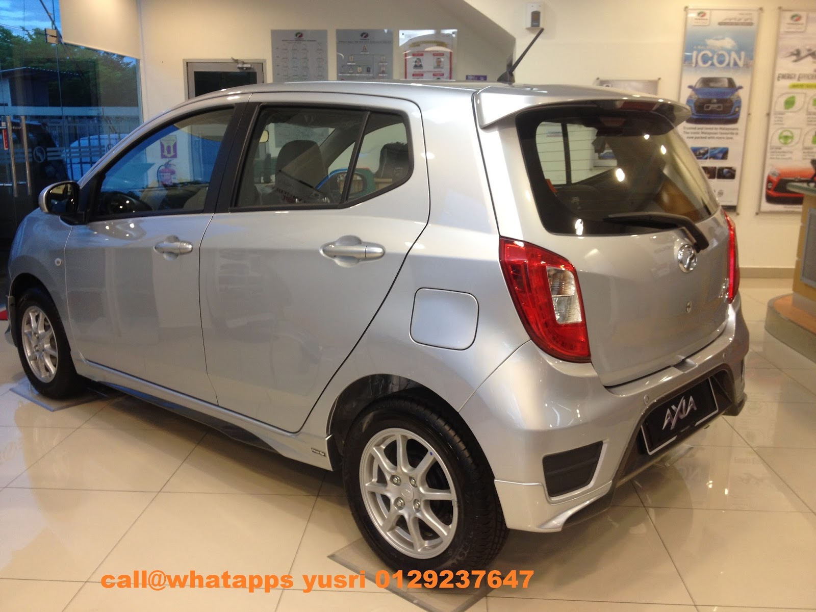 Promosi Perodua Axia standard G + Bodykit original Gear Up,Full Loan ...