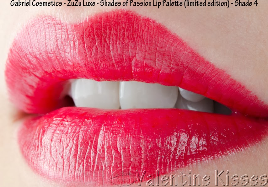 Valentine Kisses: Gabriel Cosmetics - ZuZu Luxe Shades of Passion Lip ...