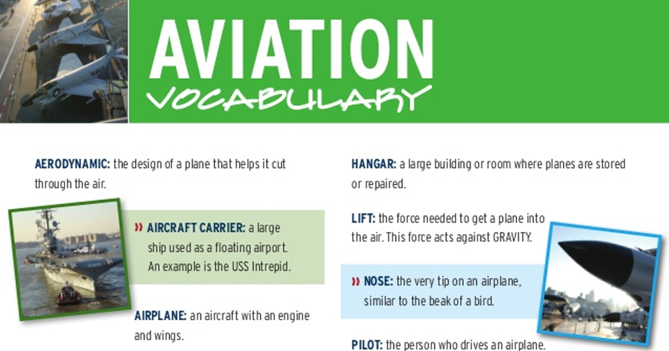 UTS ENGLISH 5: Aviation Vocabulary