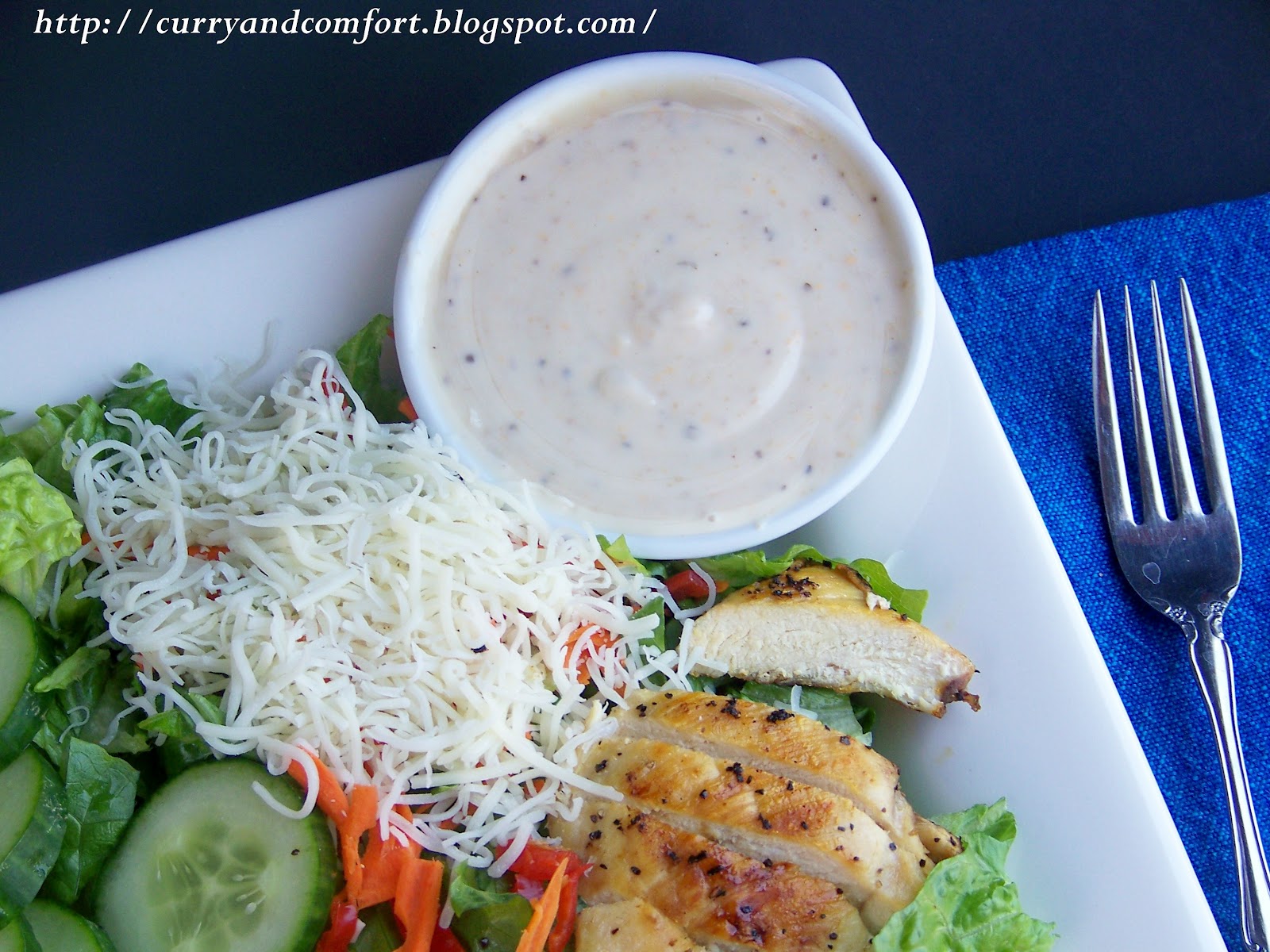 Kitchen Simmer: Chicken Caesar Salad and Dressing