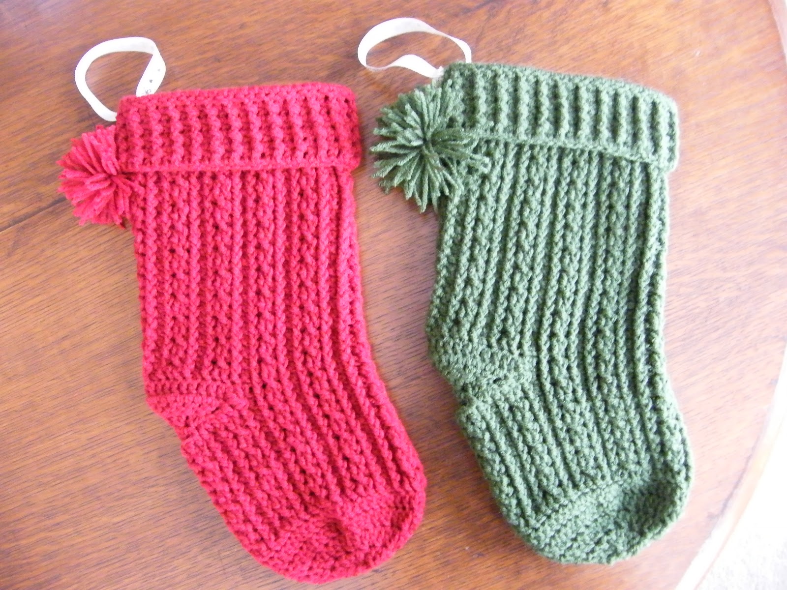 Traditionally Emily: Cable Christmas Stocking Pattern