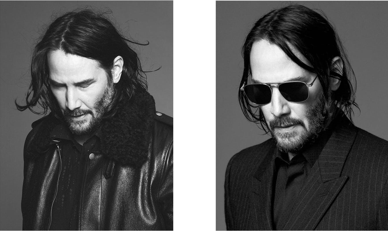 www.reneeruin.com: KEANU REEVES X SAINT LAURENT