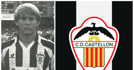 Football teams shirt and kits fan: Crest C.D. Castellon 1990-91