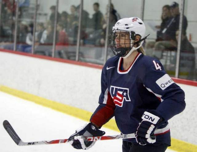 Megan Rossee: Angela Ruggiero Ice Hockey Female Player 2012