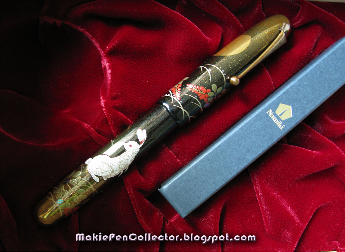 Maki-e Pen Collector: Namiki Emperor - Rabbit in Moonlight