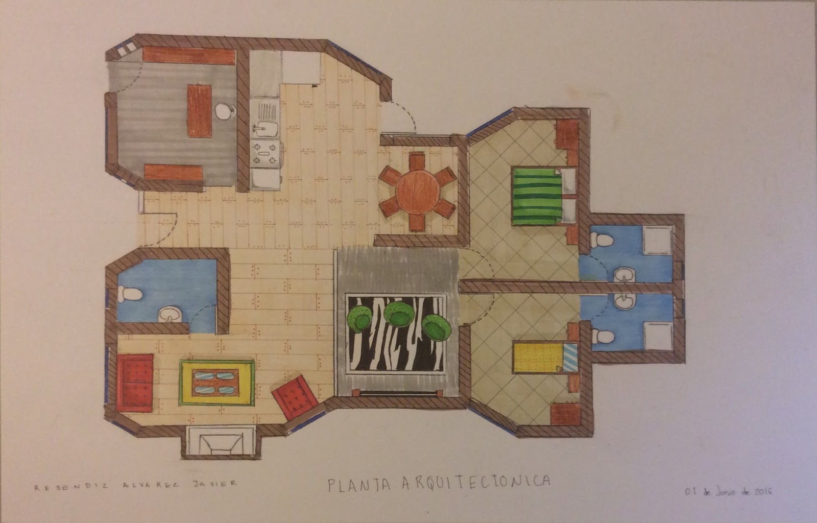 Arquitectos en Proceso: Planos Arquitectónicos a Color Vol. 2