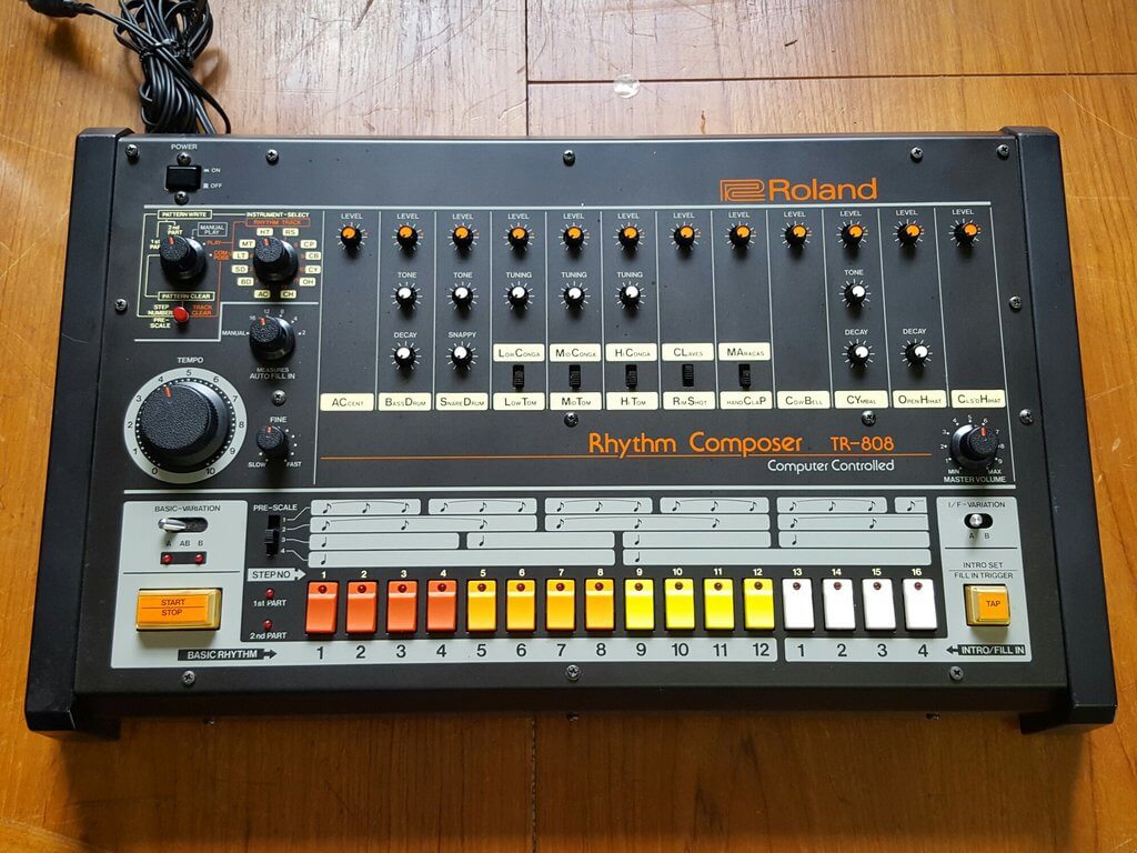Roland TR-808 Rhythm Composer, Japan 1980 - 1983