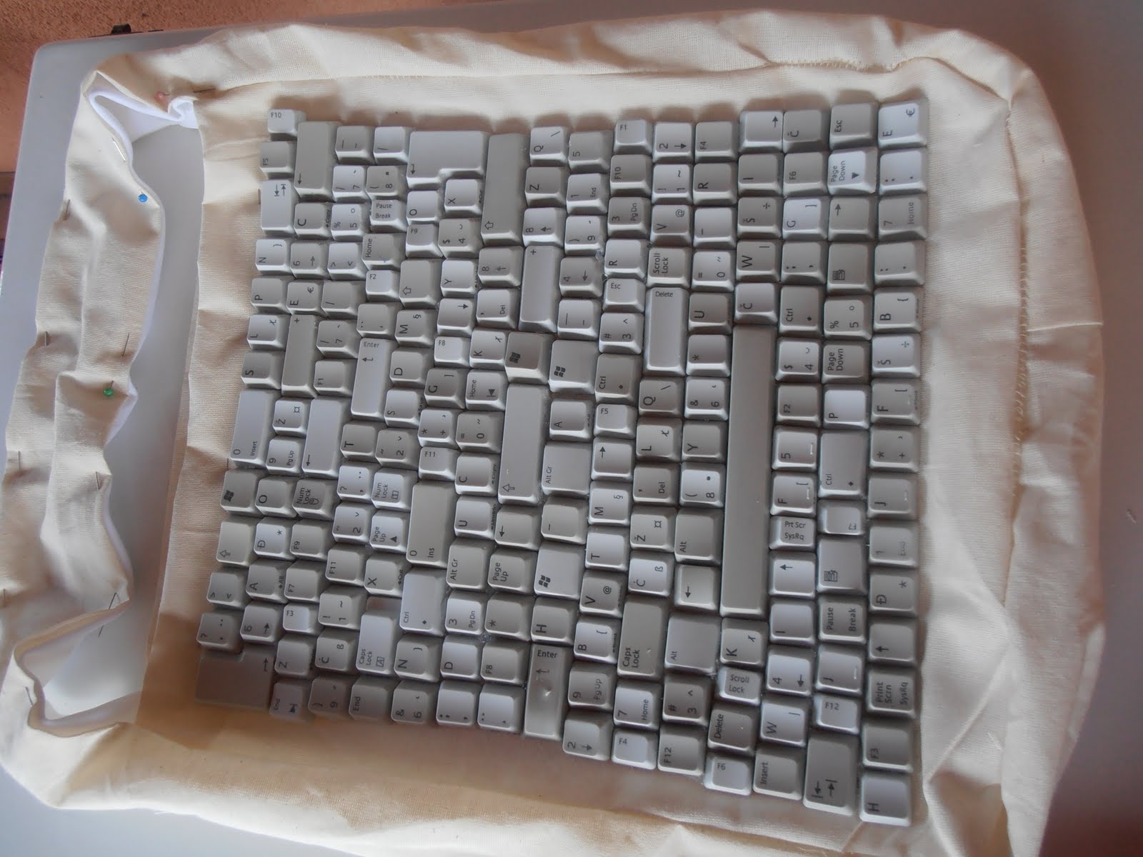 A la fashion from Geek World: Keyboard bag!