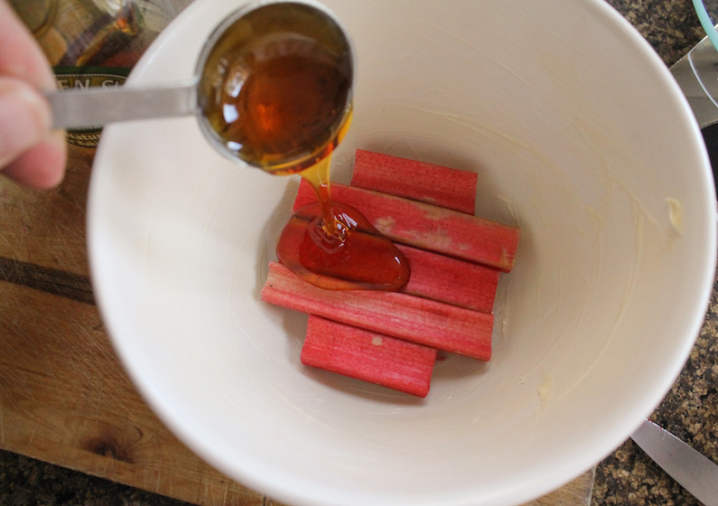 Food Lust People Love: Fresh Rhubarb Steamed Sponge Pudding with ...