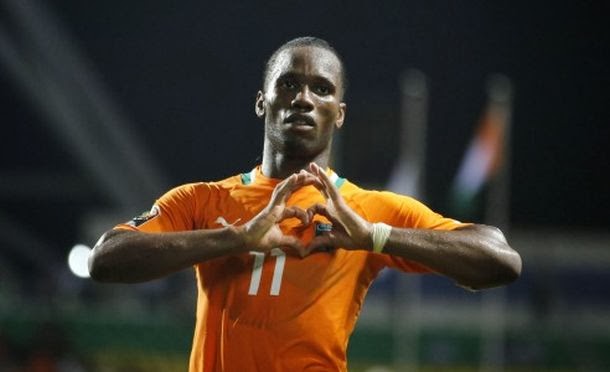 Enko-football: Drogba leads Ivory Coast in Brazil