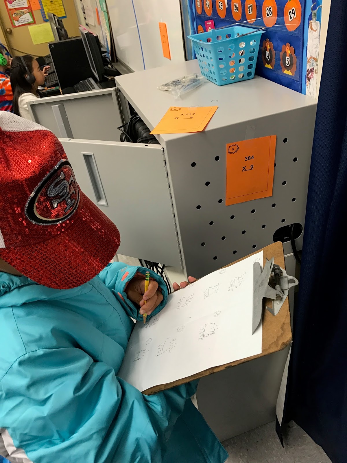 Math Around the Room - Scavenger Hunts