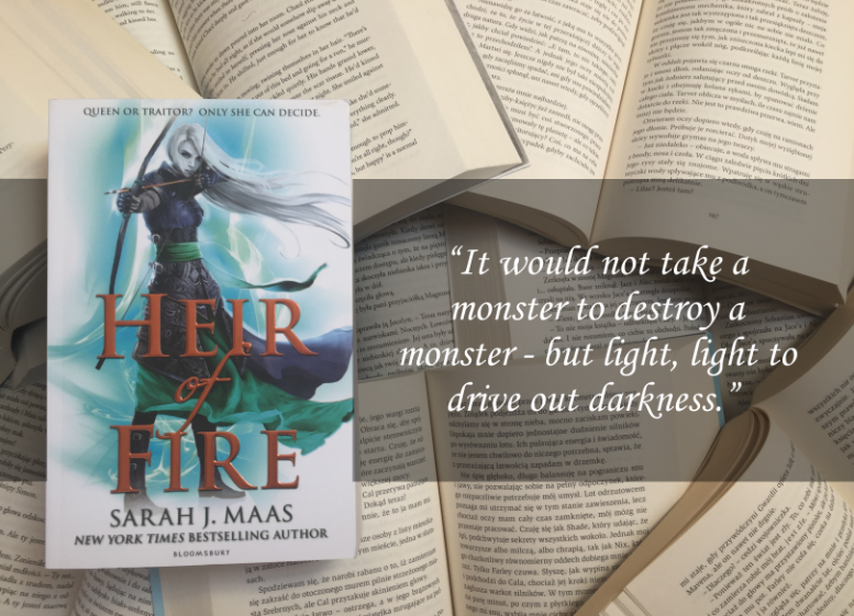Recenzja:"Heir of fire/ Dziedzictwo ognia" Sarah J. Maas - Our books ...