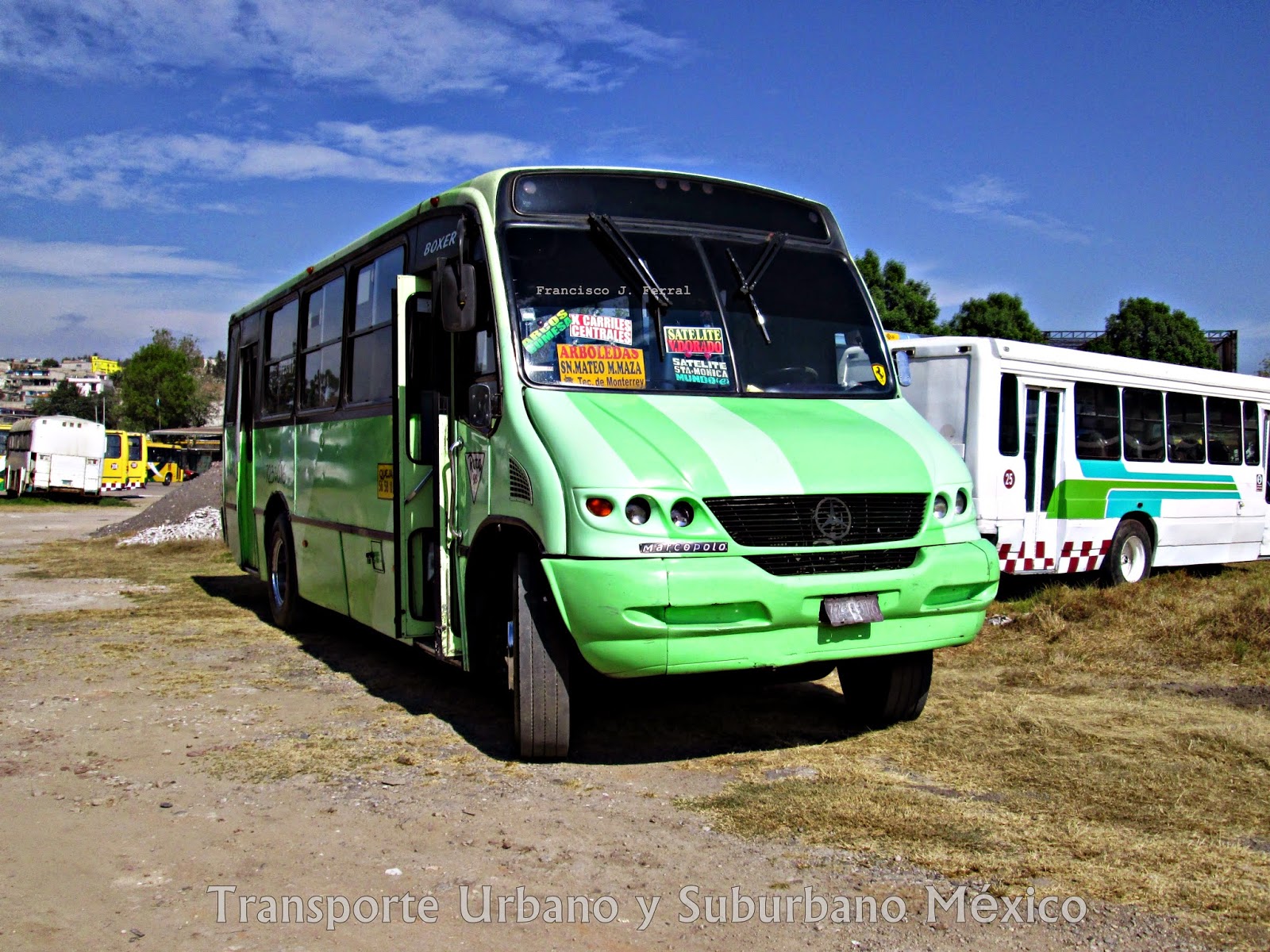 Transporte Urbano y Suburbano de México : Más camiones...