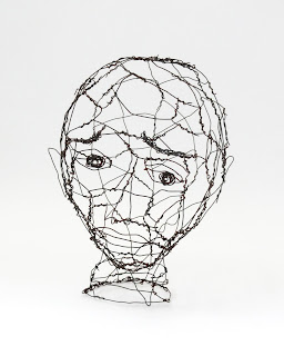 Art At Woodstock: Sculpture: Wire Busts