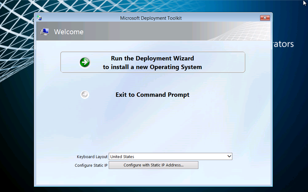 Deploying Windows 7 Using Microsoft Deployment Toolkit