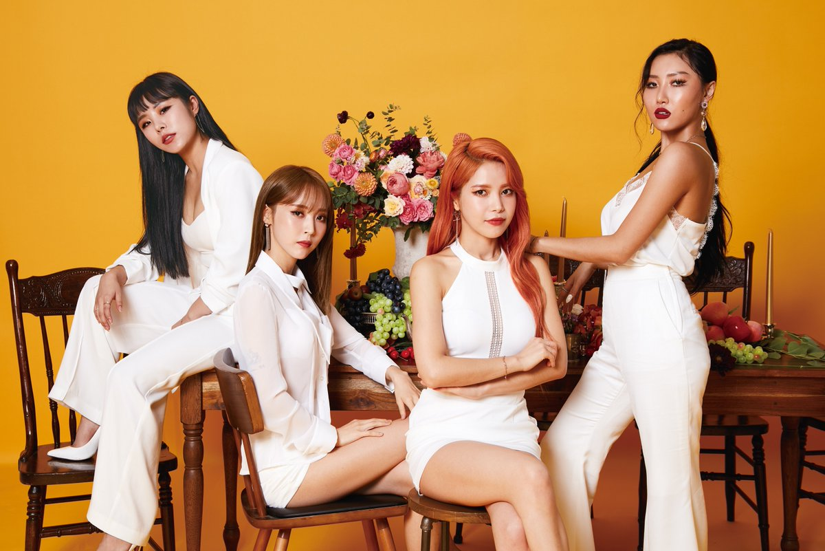 Se Reporta Que Mamamoo Se Prepara Para Su Regreso Este Mes