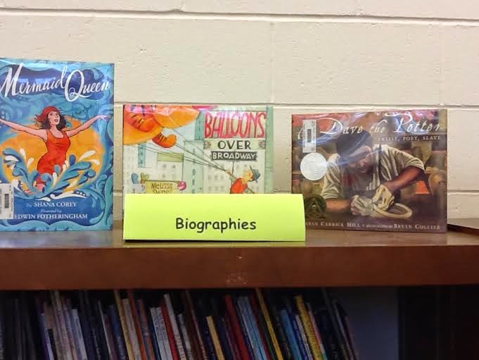 Outrageously Wild (or Wonderful) Librarian: Simple Book Displays "Sell ...