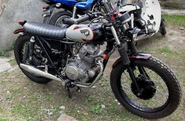 Gambar Modifikasi CB Klasik Retro