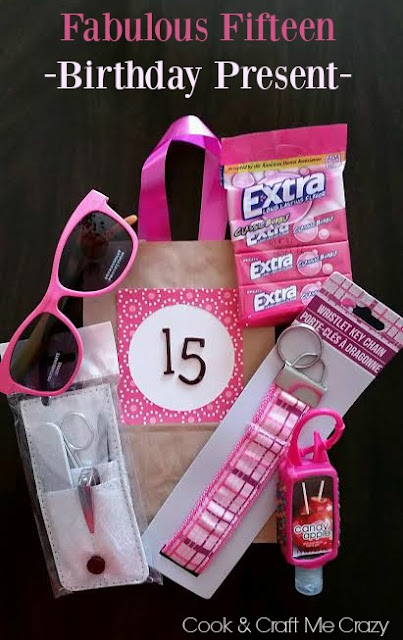 Cook and Craft Me Crazy: Fabulous 15 Birthday Present