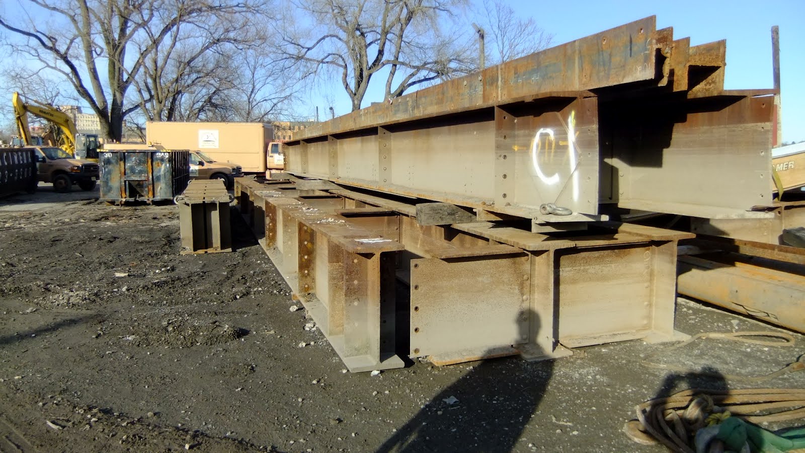 FS Supply Co: Used W36 x 300, W36 x 280, W36 x 230 Wide Flange Beams
