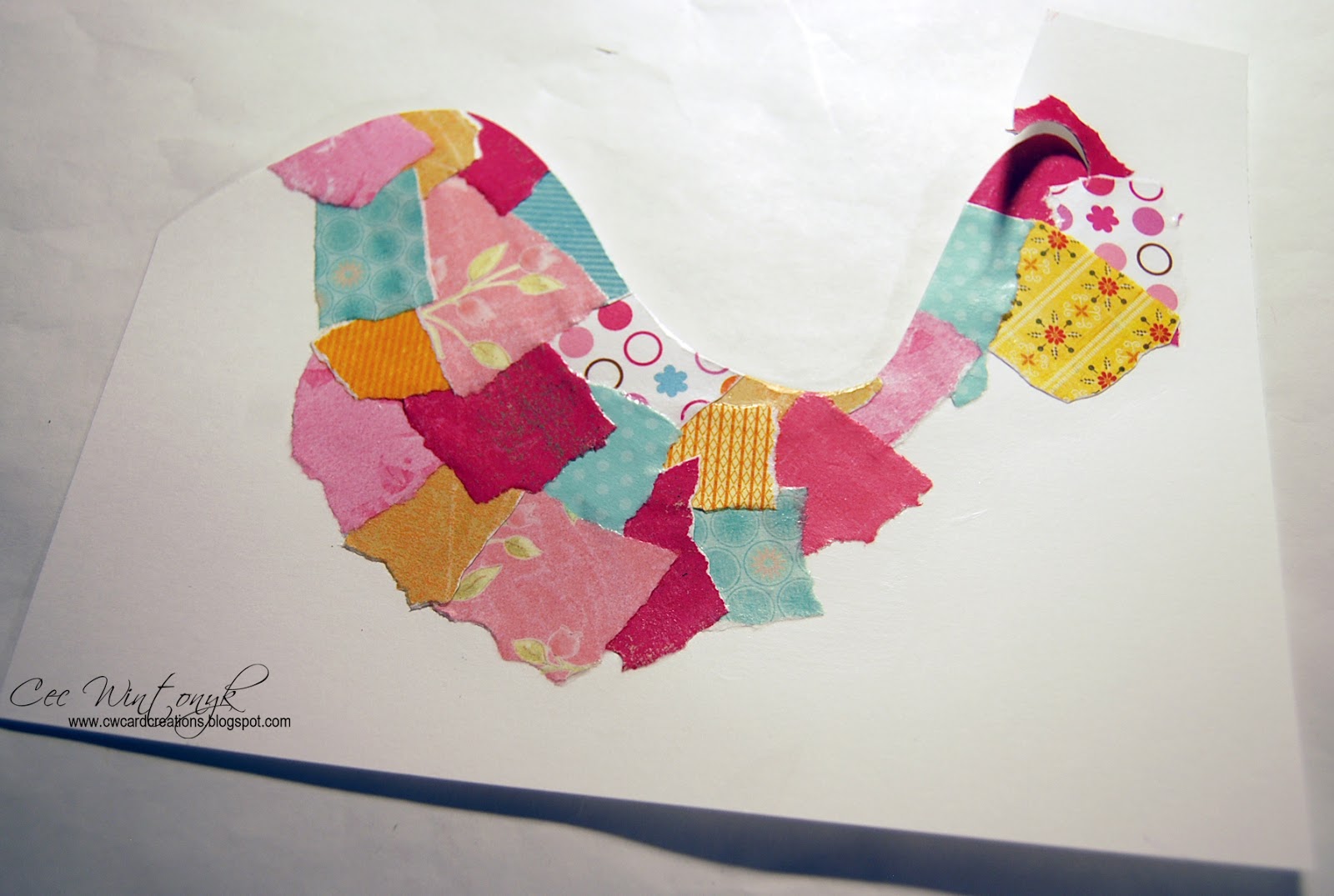 CW Card Creations: Patchwork Bird