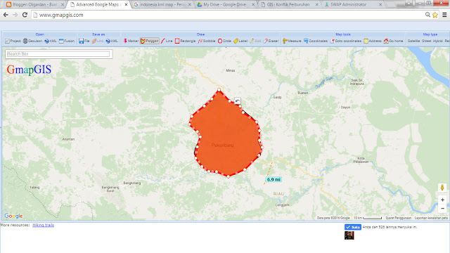 Cara Mendapatkan Koordinat Google Maps Poligon Wilayah Kecamatan ...