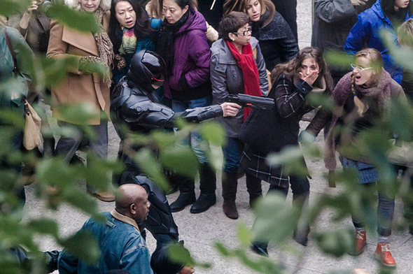 SNEAK PEEK : "RoboCop": Stunt Footage