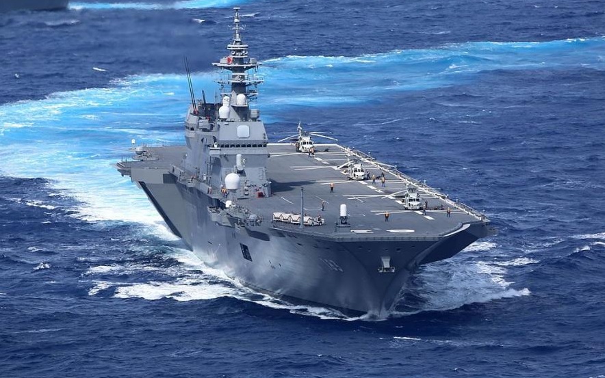 Armada de Japón incorporó su segundo buque portahelicópteros - Webinfomil