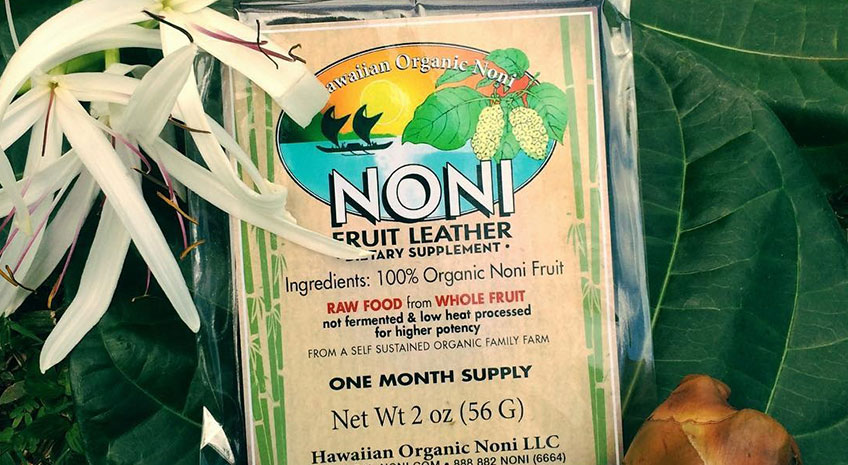 Hawaiian Organic Noni: Health Food: January 2017