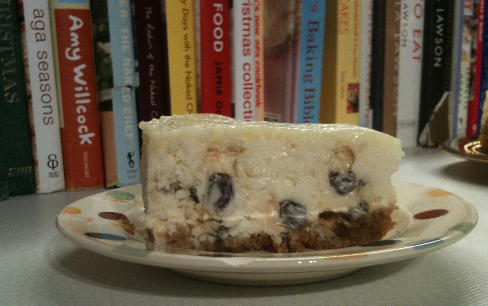 Jo's Blue AGA: Week 6, Rum & Raisin Cheesecake (Plus link to Mary's ...
