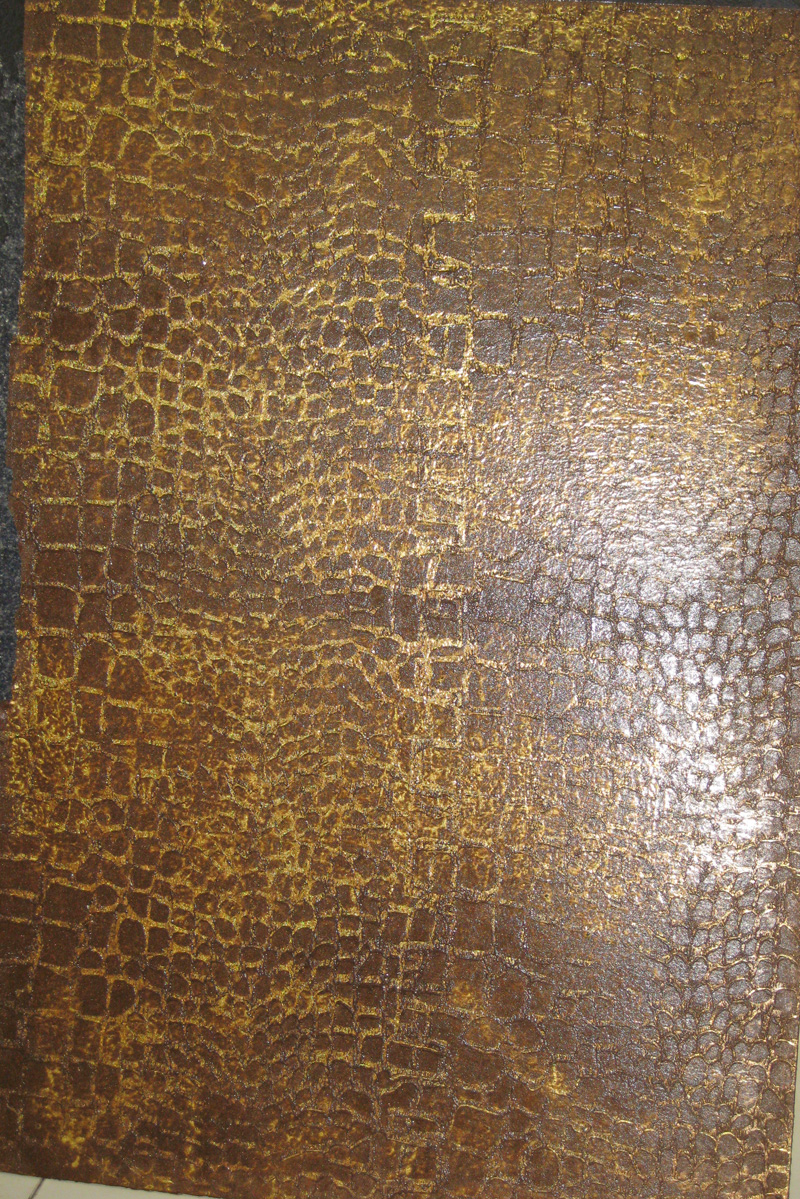 Finishing Acts: Faux Finish Rollers: DIY Embossed and Metallic Alligator