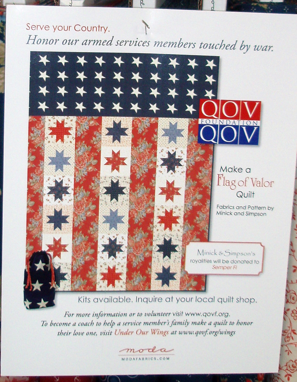 Delphine's Quilt Shop: Quilts of Valor