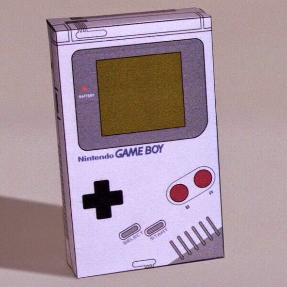 Original Game Boy Papercraft | Papercraft Paradise | PaperCrafts ...