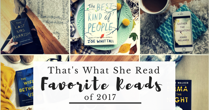 Favorite Reads of 2017