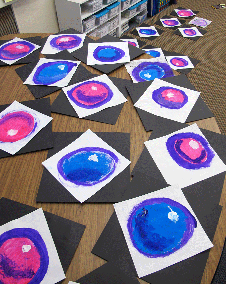 3D Art Lesson for the Third Grade