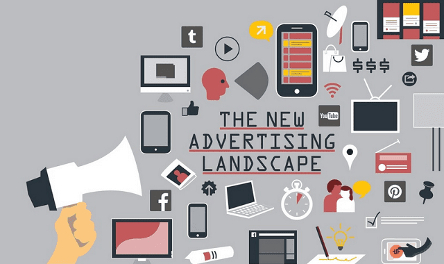 The New Advertising Landscape #infographic - Visualistan